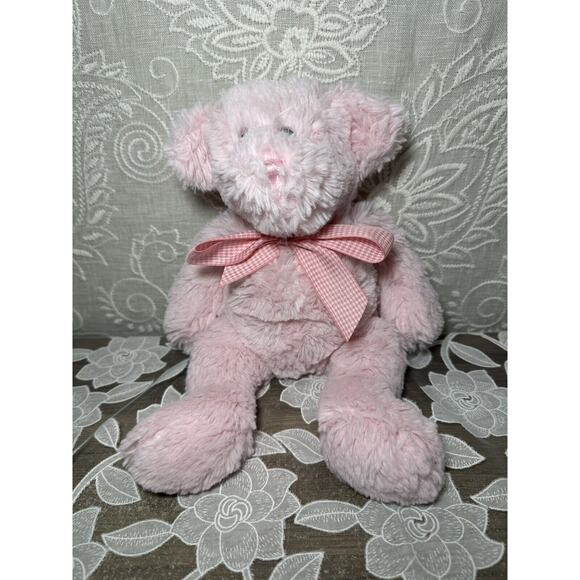 Circo | Toys | Target Circo Pink Teddy Bear Plush Wgingham Bow Super ...